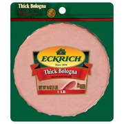 Eckrich Bologna,Thick Sliced Bologna: Calories, Nutrition Analysis ...
