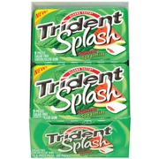 Trident Splash Sugarfree Center Filled Gum, 9 Pieces Summer Spearmint ...