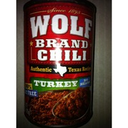Wolf Brand Turkey Chili No Beans: Calories, Nutrition Analysis & More ...