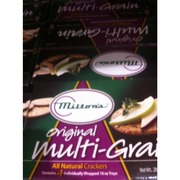 Milton's Original Multi Grain All Natural Crackers: Calories, Nutrition ...