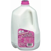 Hiland Milk,2% Reduced Fat: Calories, Nutrition Analysis & More | Fooducate
