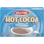 Valu Time Hot Cocoa Mix,Instant No Sugar Added 0.55 Oz Envelopes ...