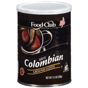 Food Club Coffee,Colombian 100%: Calories, Nutrition Analysis & More ...