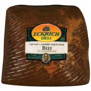 Eckrich Deli - Roast Beef,Cap Off Cajun Style Roast Beef: Calories ...