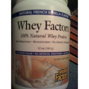 Whey Factors Whey Protein, French Vanilla: Calories, Nutrition Analysis ...