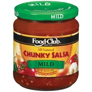 Food Club All Natural Chunky Salsa, Mild: Calories, Nutrition Analysis ...