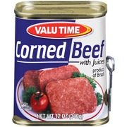 Valu Time Corned Beef,W/Juices: Calories, Nutrition Analysis & More ...