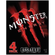 Monster Assault Energy Drink,8.3 Oz Secondary: Calories, Nutrition ...