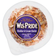Wispride Cream Cheese Spread,Cheddar & Cream W/Almonds: Calories ...