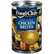 Food Club Chicken Broth,Ready To Serve: Calories, Nutrition Analysis ...