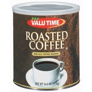 Valu Time Coffee,Roasted: Calories, Nutrition Analysis & More | Fooducate