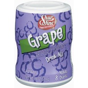 Shurfine Drink Mix,Grape: Calories, Nutrition Analysis & More | Fooducate