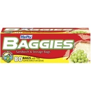 Hefty Baggies Sandwich & Storage Bags,: Calories, Nutrition Analysis ...