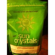 Sun Crystals All Natural Sweetener Granulated Blend: Calories ...