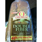 Oroweat Double Fiber Bread: Calories, Nutrition Analysis & More | Fooducate