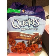 Quaker Chocolate Quakes Rice Snacks: Calories, Nutrition Analysis ...