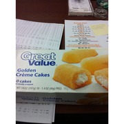 Great Value Golden Creme Cakes: Calories, Nutrition Analysis & More ...