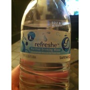 Refreshe Purified Drinking Water: Calories, Nutrition Analysis & More ...