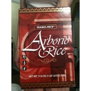 Trader Joe's Arborio Rice: Calories, Nutrition Analysis & More | Fooducate