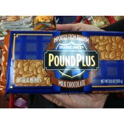 Trader Joe's Pound Plus Milk Chocolate with Almonds: Calories ...