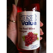 Great Value Fine Red Wine Vinegar: Calories, Nutrition Analysis & More ...