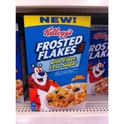 Frosted Flakes Frosted Flakes with Fiber and Less Sugar: Calories ...