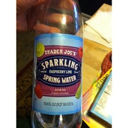 Trader Joe's Sparkling Spring Water - Raspberry Lime: Calories, Nutrition Analysis & More ...