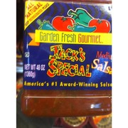 Garden Fresh Gourmet Jack's Special Medium Salsa: Calories, Nutrition ...