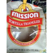 Mission Tortilla Chips, Triangles: Calories, Nutrition Analysis & More ...