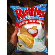 Ruffles Potato Chips - Reduced Fat: Calories, Nutrition Analysis & More ...