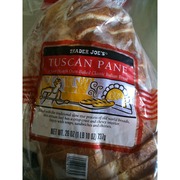 Trader Joe's Tuscan Pane: Calories, Nutrition Analysis & More | Fooducate