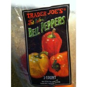 Trader Joe's Tri Color Bell Peppers: Calories, Nutrition Analysis ...