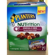 Planters Nut-rition - Omega 3 Mix: Calories, Nutrition Analysis & More ...