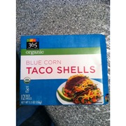 365 Everyday Value Taco Shells - Hard Blue Corn Organic: Calories ...