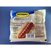 Butterball Premium Turkey Franks: Calories, Nutrition Analysis & More ...