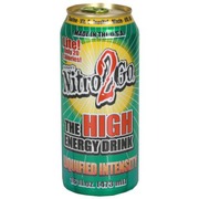 Nitro2Go The High Energy Drink, Liquified Intensity, Lite: Calories ...