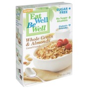 Eat Well Be Well Cereal Crunch, Whole Grain & Almonds: Calories ...