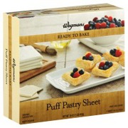 Wegmans Puff Pastry Sheet: Calories, Nutrition Analysis & More | Fooducate