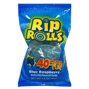 The Foreign Candy Company Rip Rolls, Blue Raspberry: Calories ...