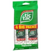 Tic Tac Freshmints, Big Packs: Calories, Nutrition Analysis & More ...