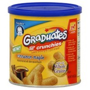 Graduates Lil' Crunchies, Cinnamon Maple: Calories, Nutrition Analysis ...
