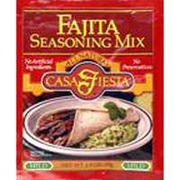 Casa Fiesta Fajita Seasoning Mix, Mild: Calories, Nutrition Analysis ...