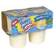 Handi-Snacks Reduced Calorie Pudding, Sugar Free, Vanilla: Calories ...