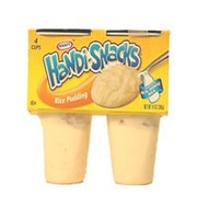Handi-Snacks Pudding Cups, Rice: Calories, Nutrition Analysis & More ...