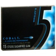 5 Gum, Sugarfree, Cobalt: Calories, Nutrition Analysis & More | Fooducate