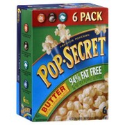 Pop Secret Popcorn, 94% Fat Free Butter: Calories, Nutrition Analysis ...