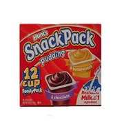 Snack Pack Pudding, Family Pack, Butterscotch, Chocolate: Calories ...