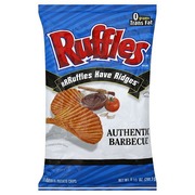 Ruffles Potato Chips, Authentic Barbecue Flavored: Calories, Nutrition ...
