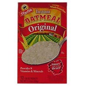 ShopRite Instant Oatmeal, Original: Calories, Nutrition Analysis & More ...