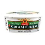ShopRite Cream Cheese, Fat Free: Calories, Nutrition Analysis & More ...